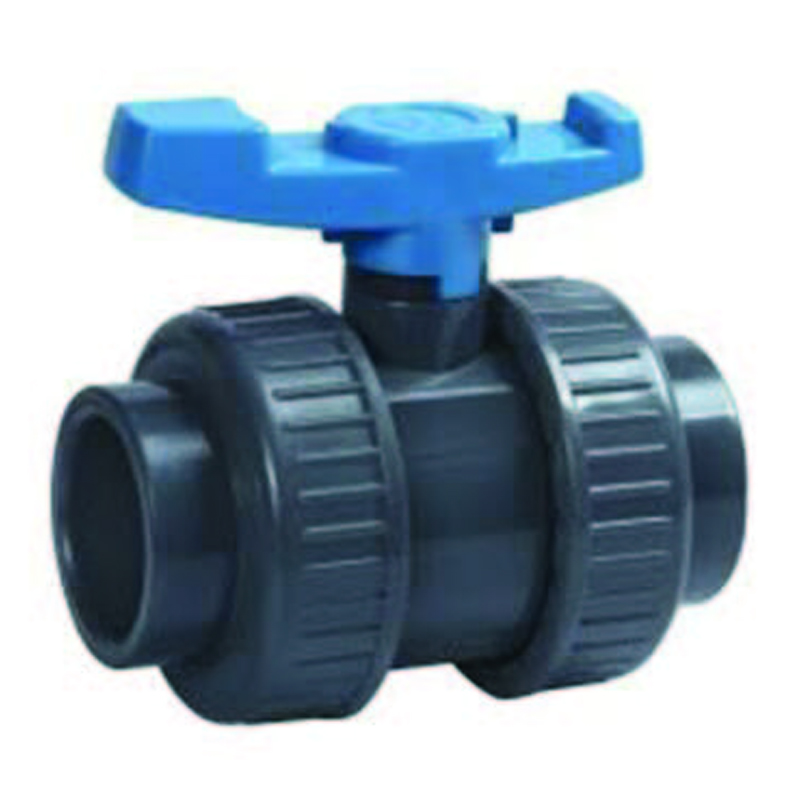 Valvula con tuerca union de pvc de 3 pulg Para cementar contenido 1 ...